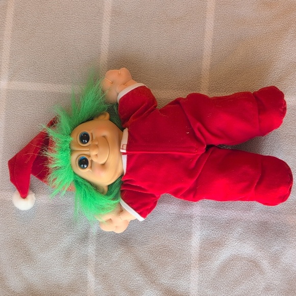 Russ | Holiday | Vintage Santa Troll Plush | Poshmark